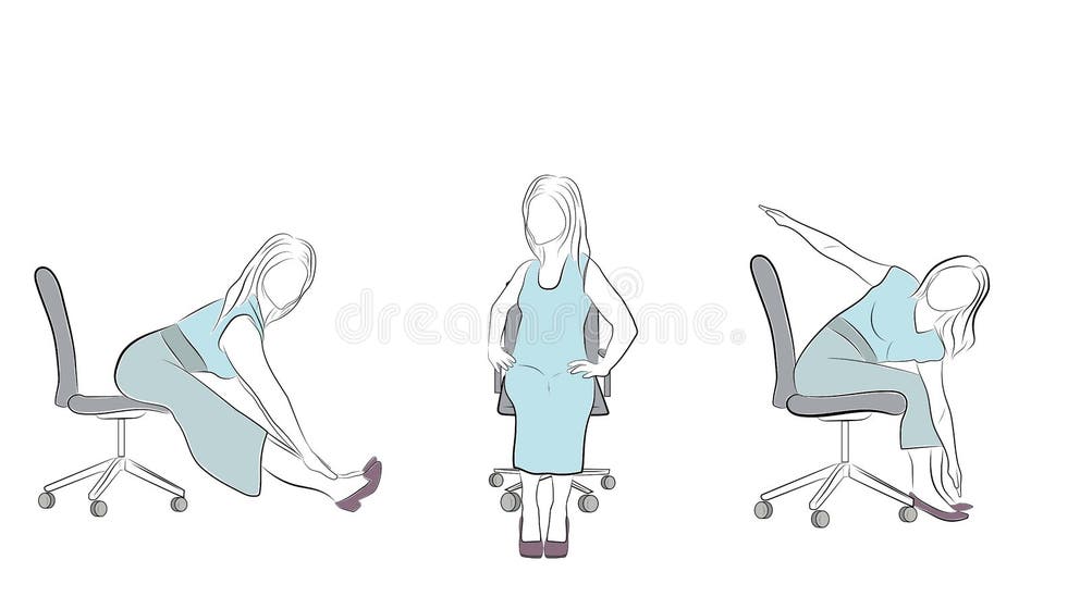 Male Chair Exercise Stock Illustrations – 731 Male Chair Exercise Stock ...