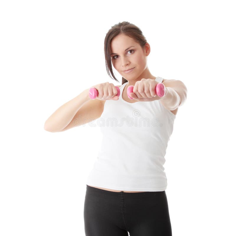 Exercising stock photo. Image of fitness, gymnastics - 11493292