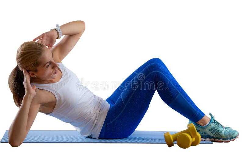 Exercising. Transparent Background Stock Photo - Image of exercising ...
