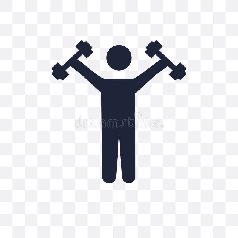 Exercising Transparent Icon. Exercising Symbol Design from Activity and ...