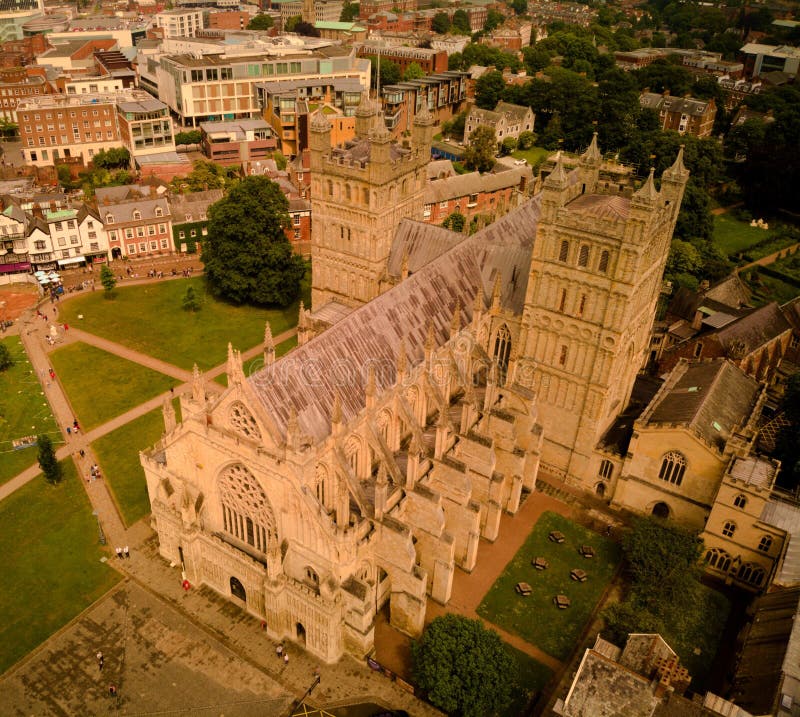 Exeter Cathedral stock image. Image of cathedral, landmark - 118180695
