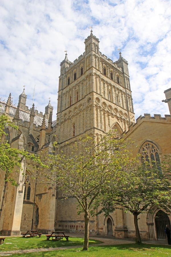 Exeter Cathedral, Devon stock photo. Image of exeter - 150828690