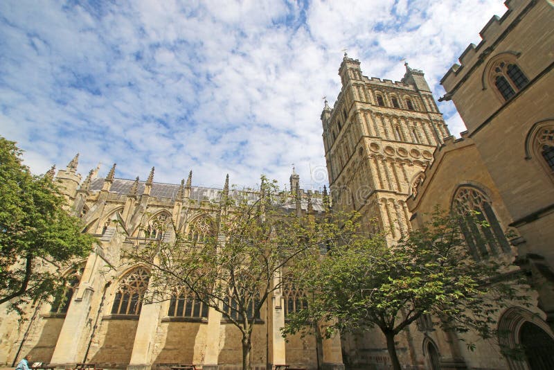Exeter Cathedral, Devon stock image. Image of cathedral - 151948247