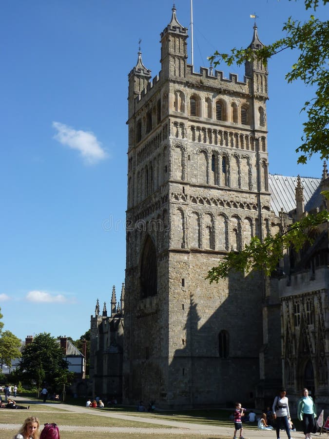 Exeter cathedral editorial stock photo. Image of architecture - 82286688