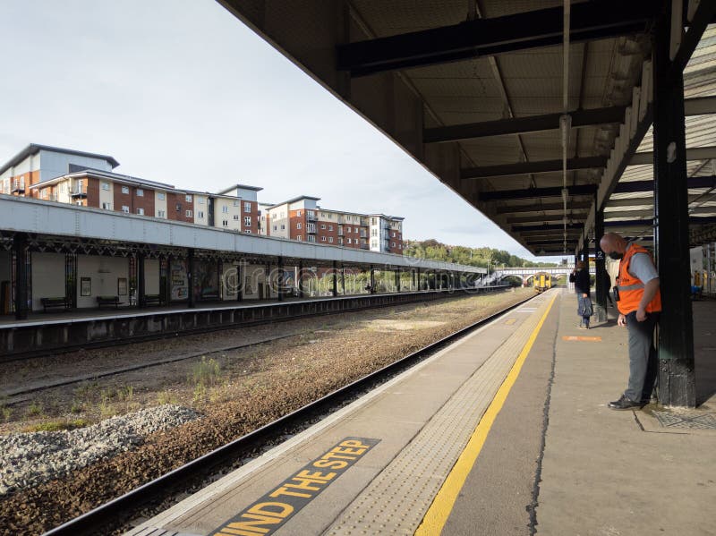 Exeter Central Railway Station in Exeter, Devon Editorial Photography ...
