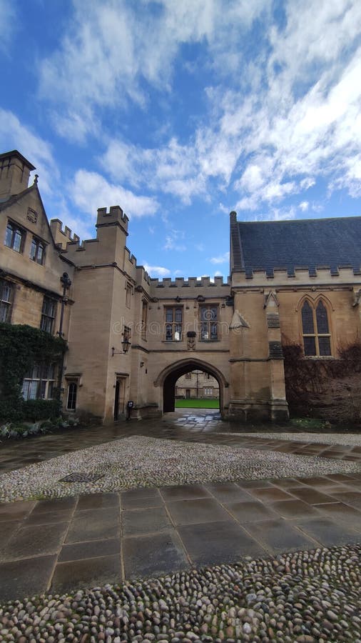 Exeter College editorial stock image. Image of exeter - 236743134