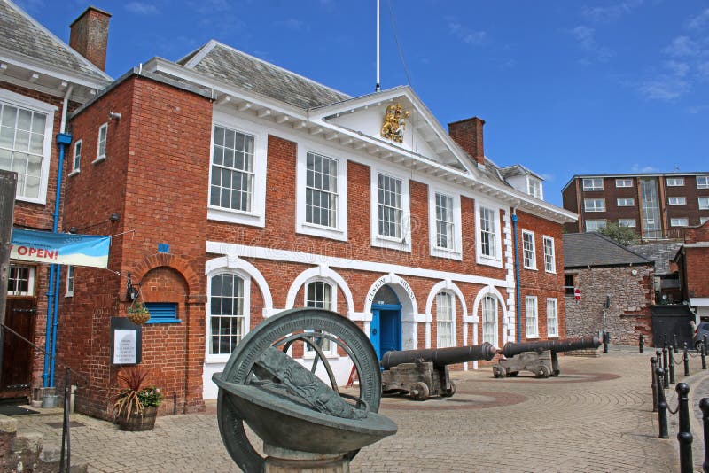 Exeter Custome House stock photo. Image of canon, historical - 143287822