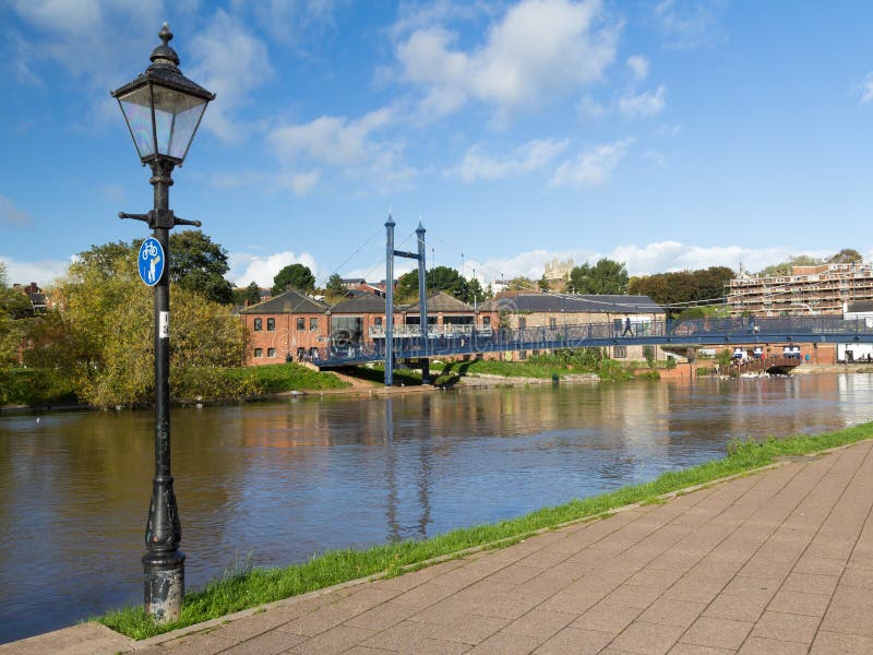 Exeter Devon England Regno Unito Immagine Stock - Immagine di scenico ...