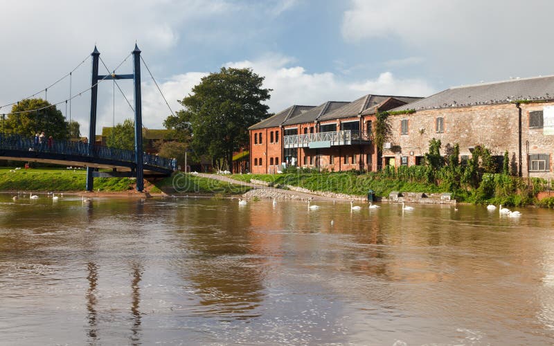 Exeter Devon England UK stock photo. Image of devon, moorings - 35023956