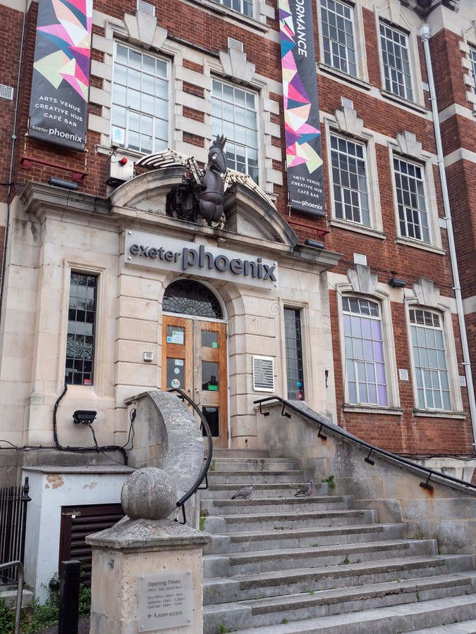 EXETER, DEVON, UK - August 6 2021: Exeter Phoenix Arts Centre and Venue ...