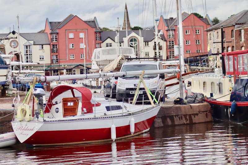Exeter Harbour in Devon England Stock Photo - Image of exeter ...