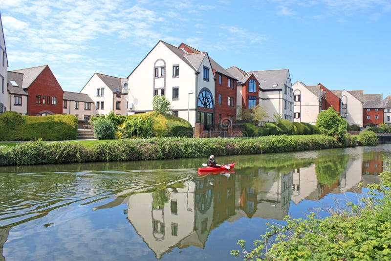 Exeter the River Exe Devon UK Editorial Image - Image of english ...