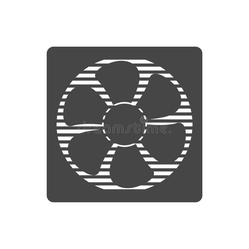 Exhaust Fan Icon Isolated Of Flat Style Stock Vector - Illustration of ...