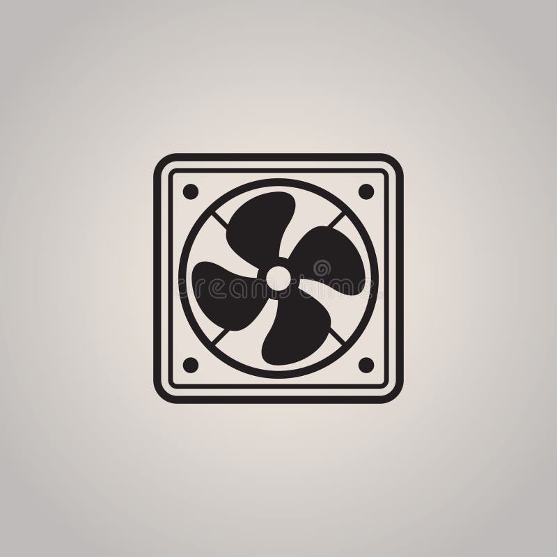 Exhaust Fan. Vector Illustration Decorative Design Stock Vector ...