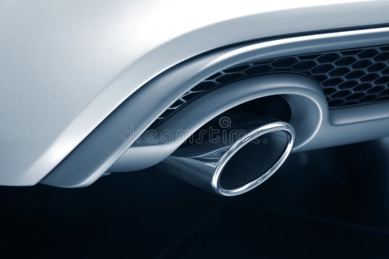 Exhaust Pipe. stock image. Image of toned, circle, contemporary - 23471577