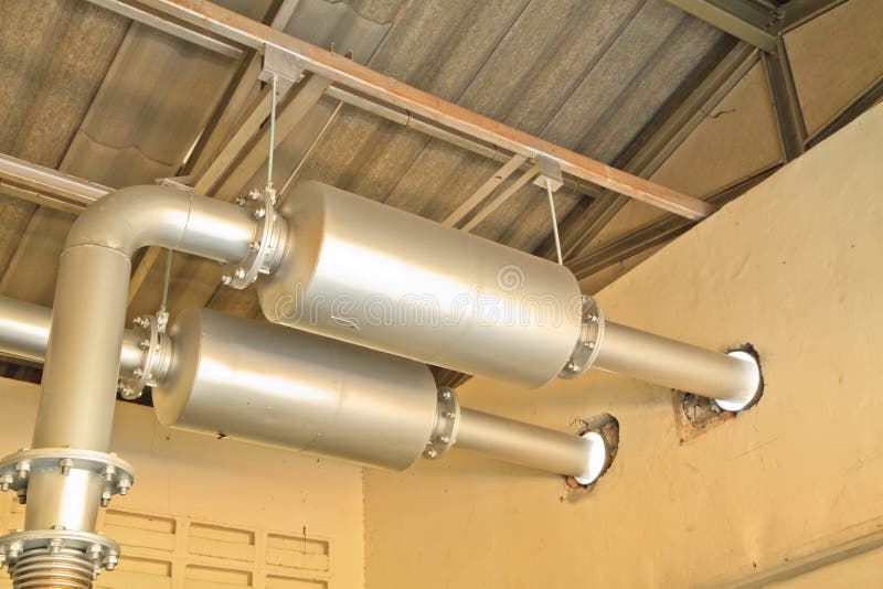 Exhaust pipe stock image. Image of automobile, cylinder - 35009631