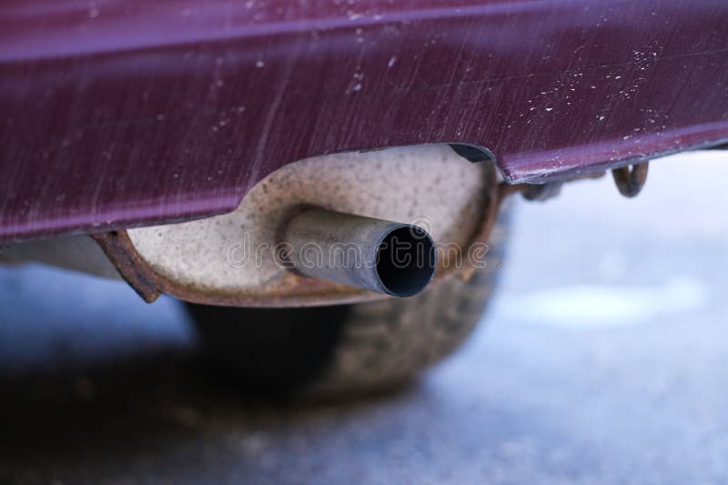 Exhaust Pipe stock image. Image of pollution, rust, environment - 369062493
