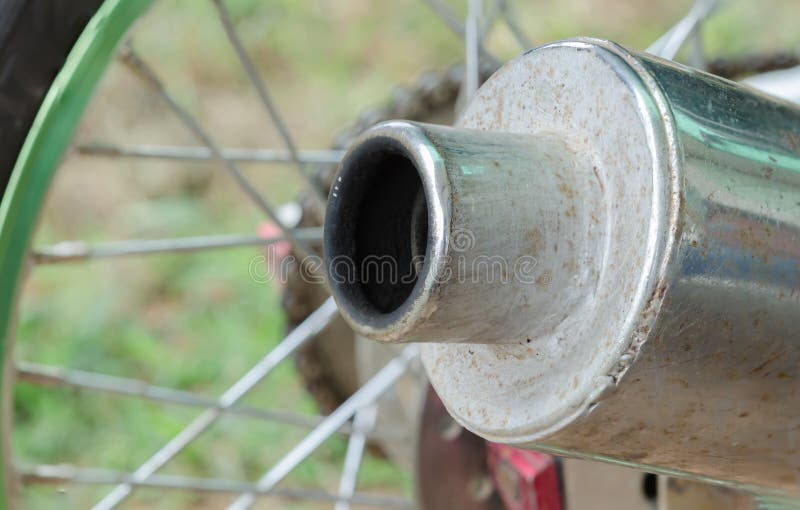 Exhaust pipe stock photo. Image of gasoline, dioxide - 59294002