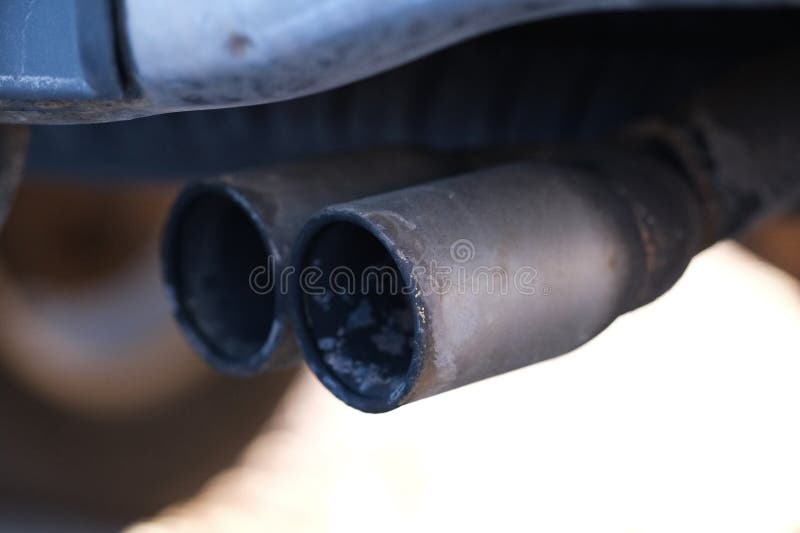 Exhaust pipes stock photo. Image of pipes, pollution - 356250628