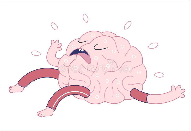 Tired Brain Cartoon Stock Illustrations – 790 Tired Brain Cartoon Stock ...