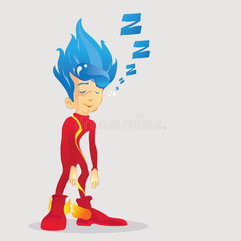 Sleeping Super Hero Stock Illustrations – 69 Sleeping Super Hero Stock ...