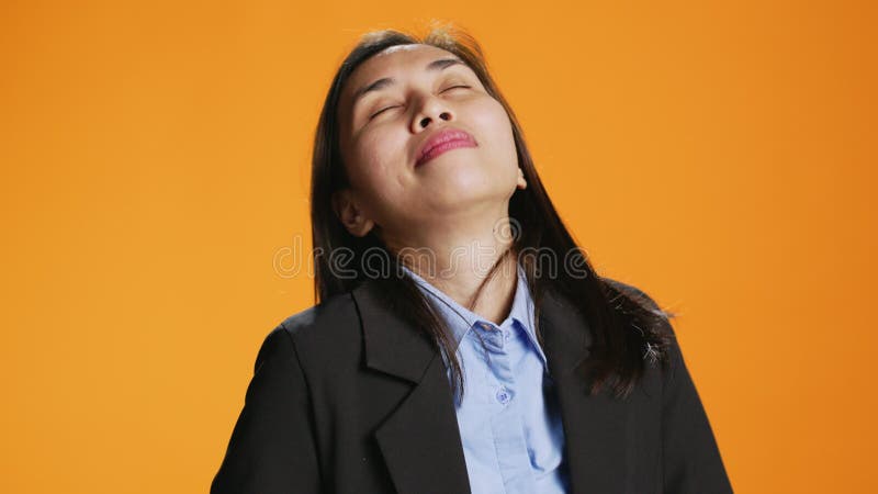 Exhausted Person in Formal Clothes Yawning Stock Video - Video of tired ... Exhausted Person in Formal Clothes Yawning Stock Video - Video of tired ...