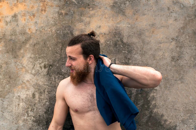 Sweaty Runner after Workout Stock Image - Image of health, clothes ...