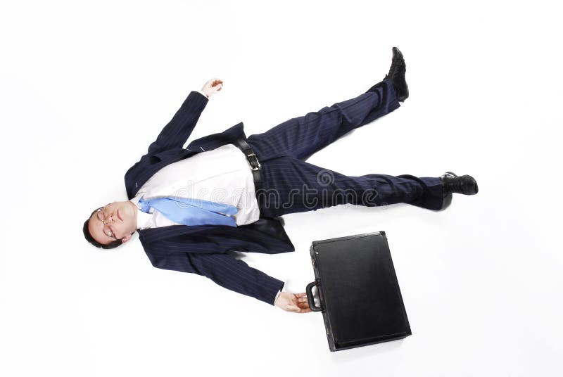 Exhausted young executive stock photo. Image of messy - 16968632