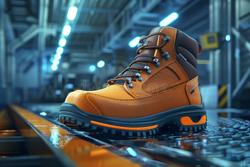 Exhibit a 3D Concept of Perfect Blend of Form and Function in Safety Footwear Suitable for ...