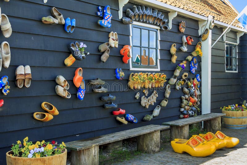 Clogs factory stock image. Image of amsterdam, clogs, holland - 9348233