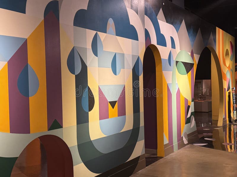 Exhibit at the Indiana State Museum in Indianapolis, Indiana Editorial ...