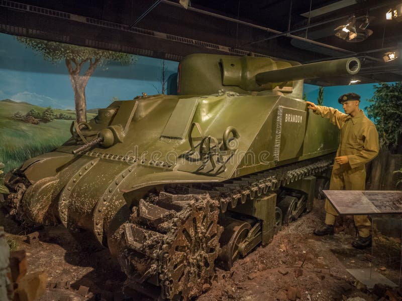 Tanks at the Military Museums, Calgary Editorial Photography - Image of ...