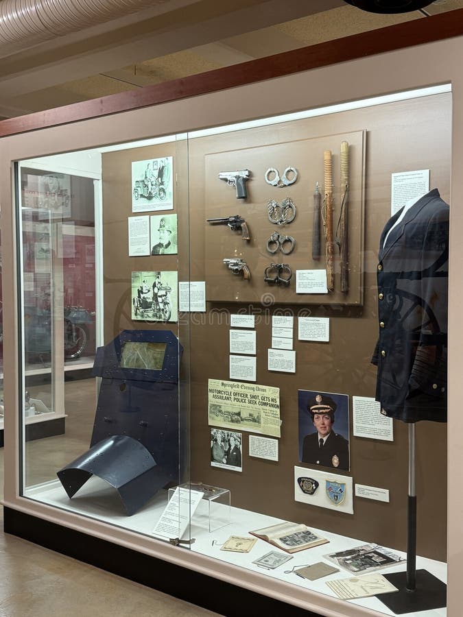 Exhibit at the Museum of Springfield History in Massachusetts Editorial ...