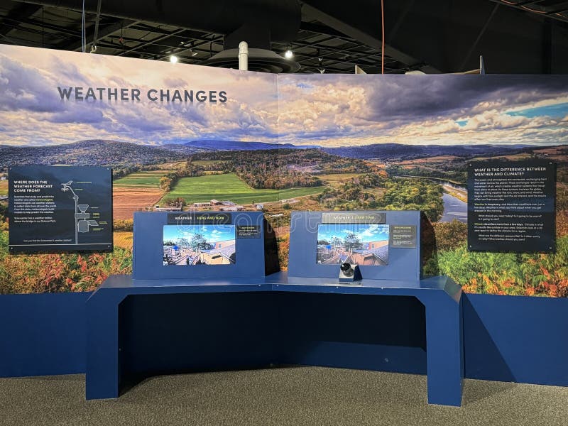 Exhibit at the Sciencenter in Ithaca, New York Editorial Image - Image ...
