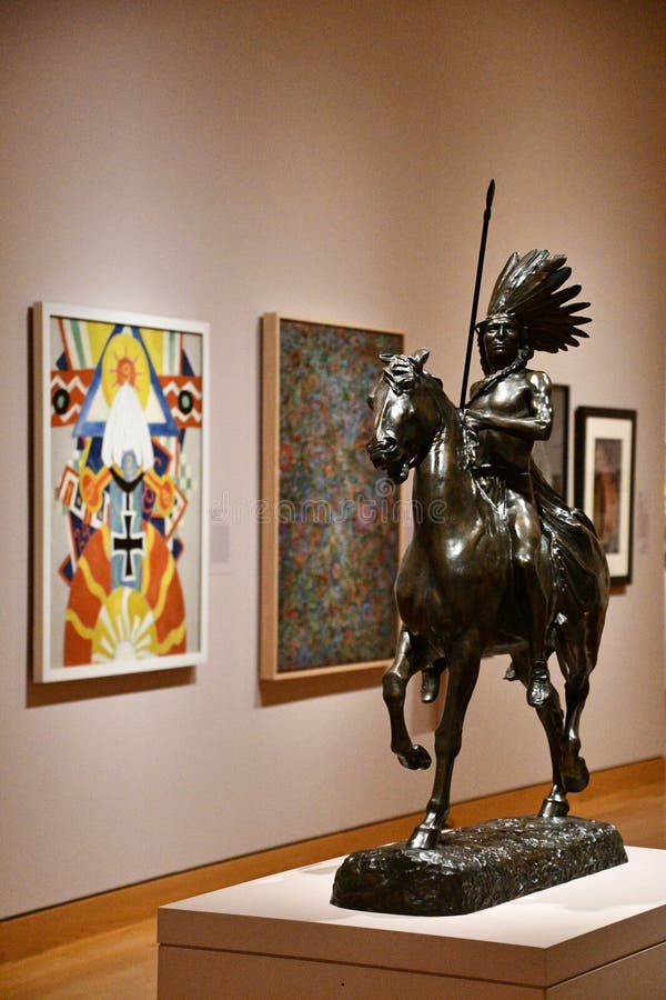 Exhibit at Seattle Art Museum in Washington State Editorial Stock Photo ...