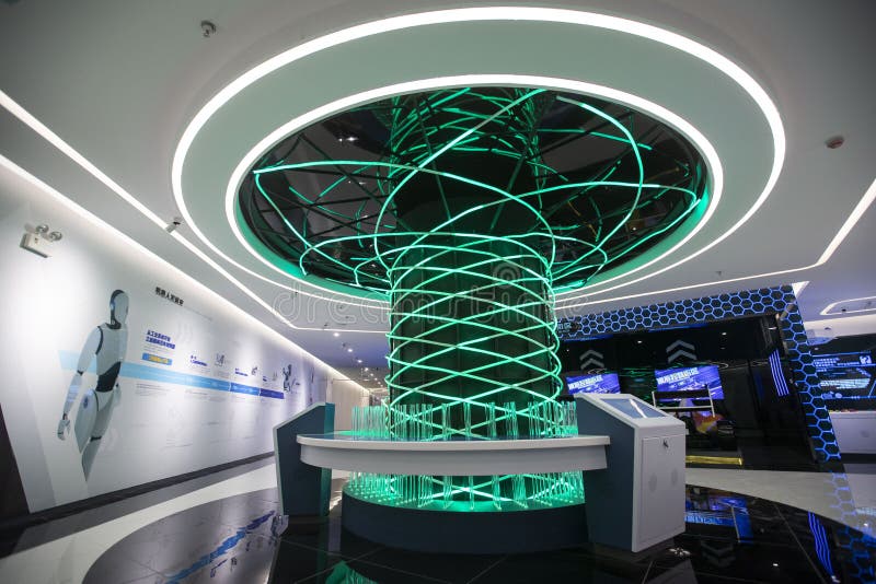 Exhibition Area of Science and Technology Museum Editorial Photography ...