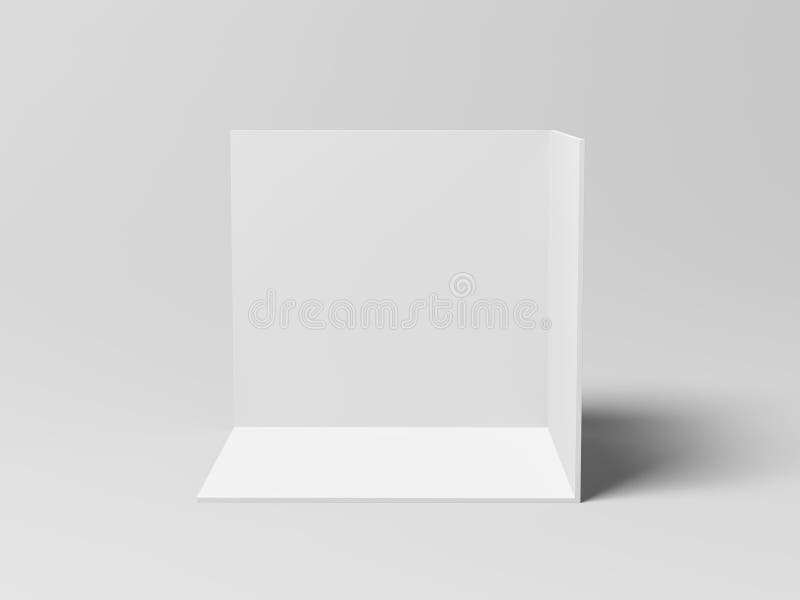 Exhibition Booth. Square. Stand Stock Illustration - Illustration of ...