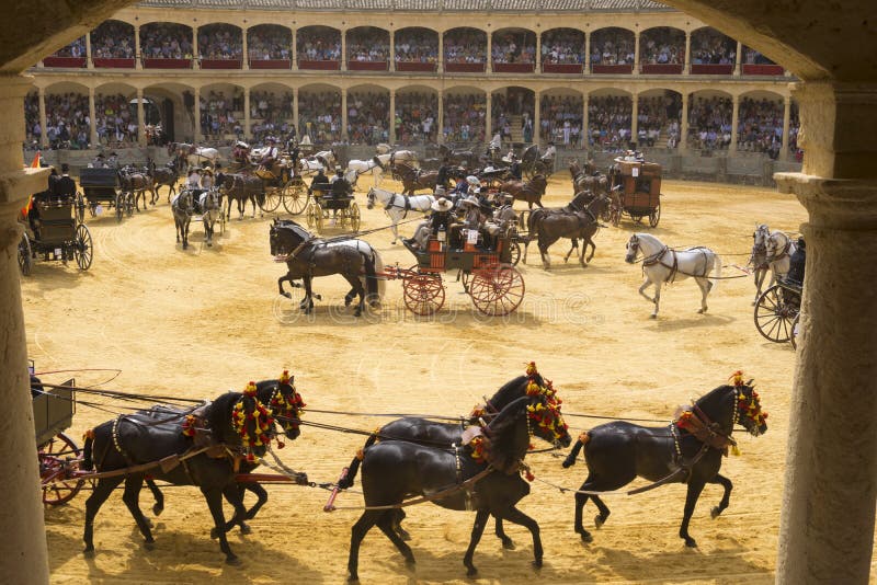 Bullring in Ronda is One of the Oldest and Most Famous Bullfighting ...