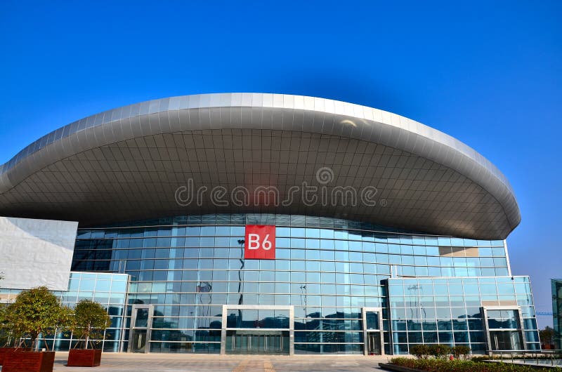 Exhibition centre stock photo. Image of door, display - 22983882