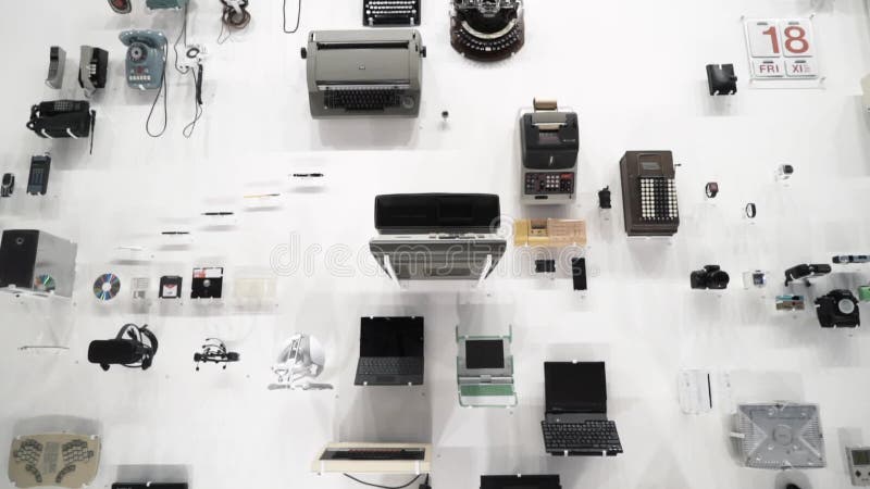 Exhibition of Computer Devices Created at the Different Times in the ...