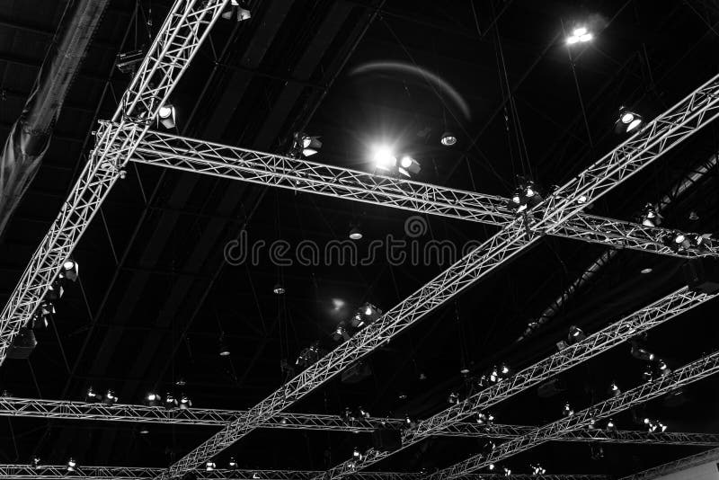 Ceiling fluorescent lamps stock photo. Image of design - 29314210