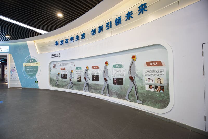 Exhibition Hall of Human Evolution Editorial Photography - Image of ...