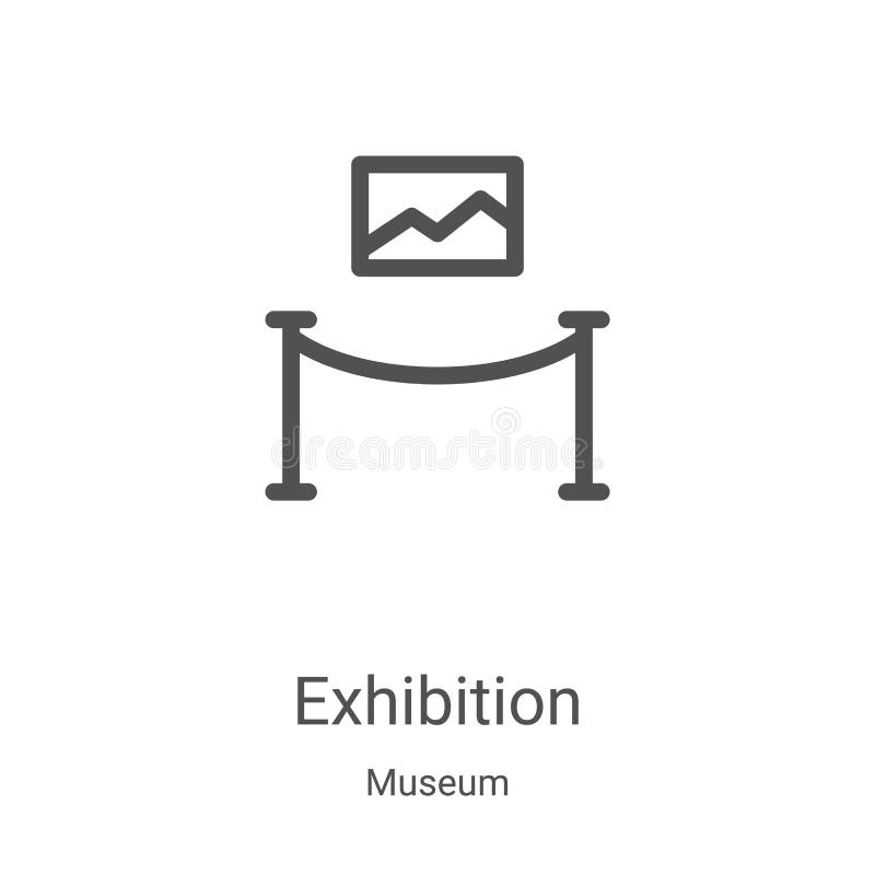 Showcase Icon Vector from Mall Collection. Thin Line Showcase Outline ...