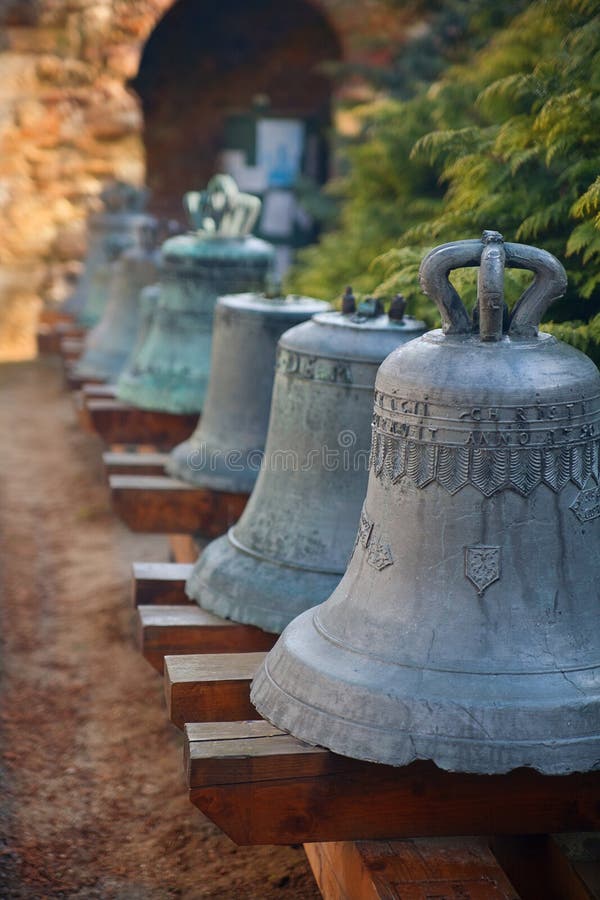 Church bells stock image. Image of medieval, brass, bells - 26079727