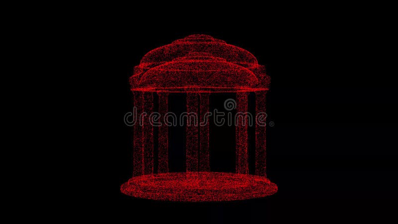 Exhibition Podium. Wireframe Low Poly Mesh Stock Illustration ...