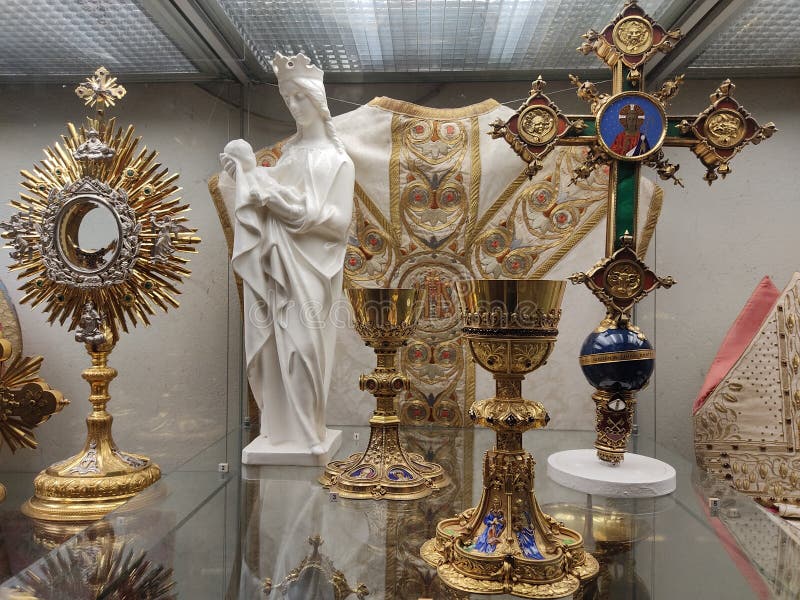 Exhibition of Religious Objects in the Saints Peter and Paul Basilica ...