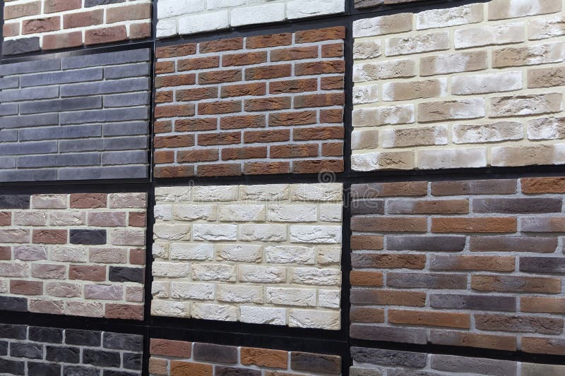 Exhibition Showing Samples of Decorative Stone Tiles of Different ...