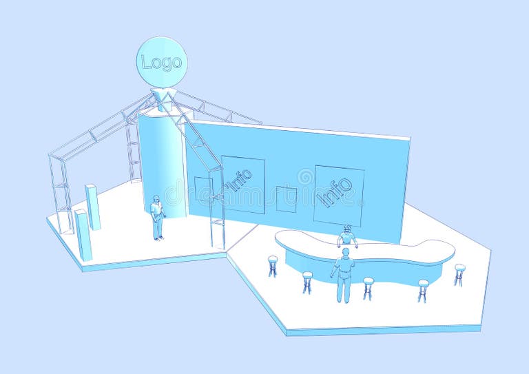 Exhibition Stand Sketch Stock Illustrations – 633 Exhibition Stand ...