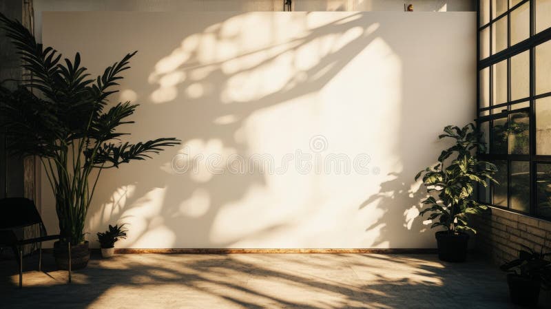 Exhibition Stand with Modern Presentation Space and Blank Display for ...