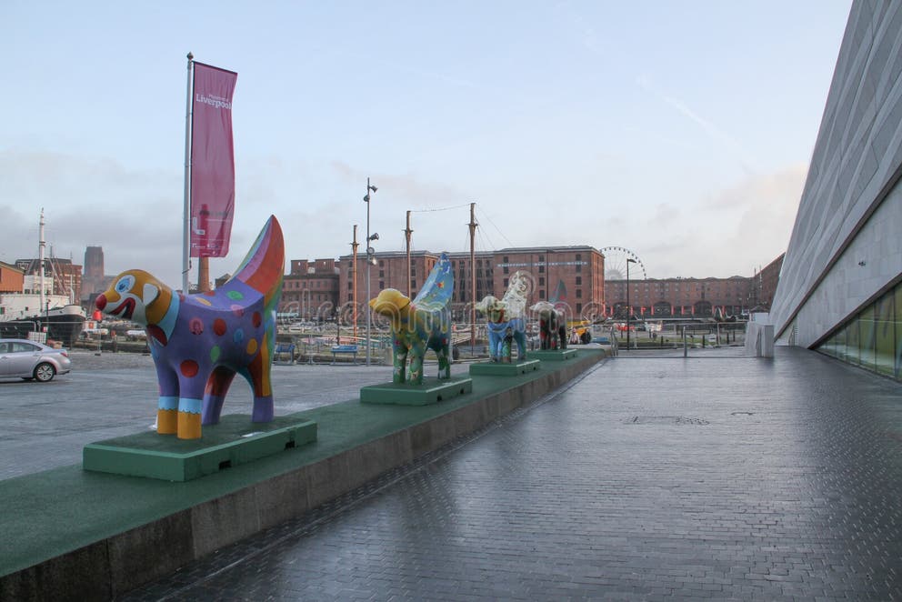 Exhibition on the Streets of Liverpool Editorial Image - Image of ...